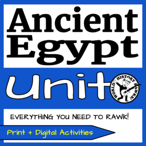 15 ANCIENT EGYPT ACTIVITIES FOR MIDDLE SCHOOL - World History Rawks