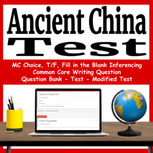 14 ANCIENT CHINA ACTIVITIES LESSON PLANS - World History Rawks
