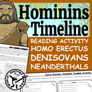 7 EARLY HUMAN ACTIVITIES FOR MIDDLE SCHOOL - World History Rawks