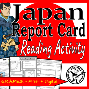 8 Japan Activities Middle School Lesson Plans - World History Rawks