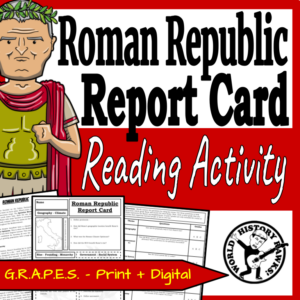 14 Ancient Rome Activities - Middle School Lesson Plans - World History ...